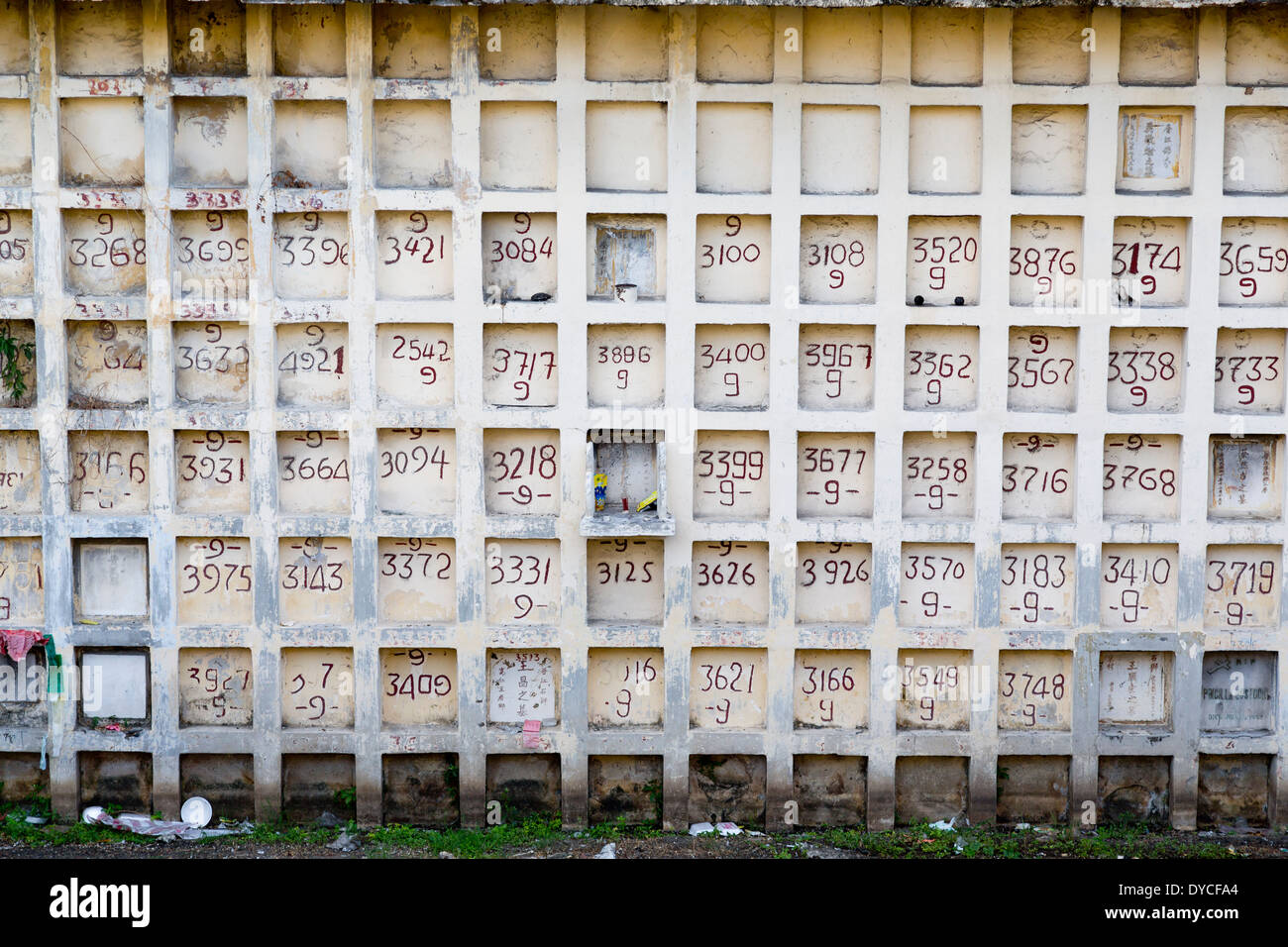 Anonymous Grave Chambers on the Chinese Cemetery in Manila, Philippines ...