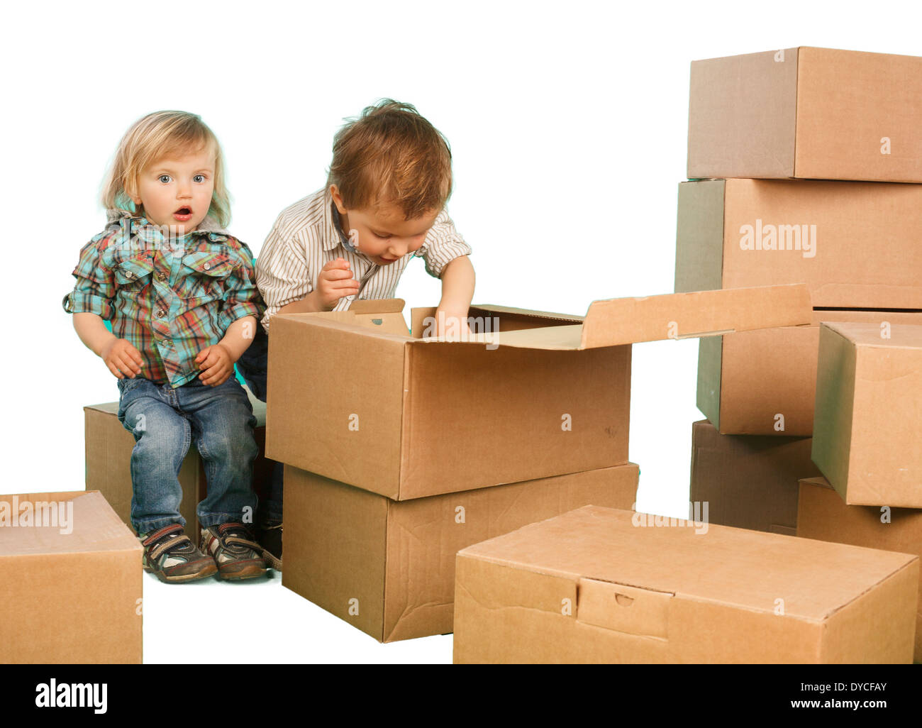 Boy ang girl hi-res stock photography and images - Alamy