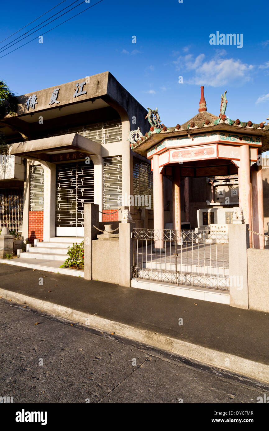 Philippines manila chinese cemetery mausoleum hi-res stock photography ...