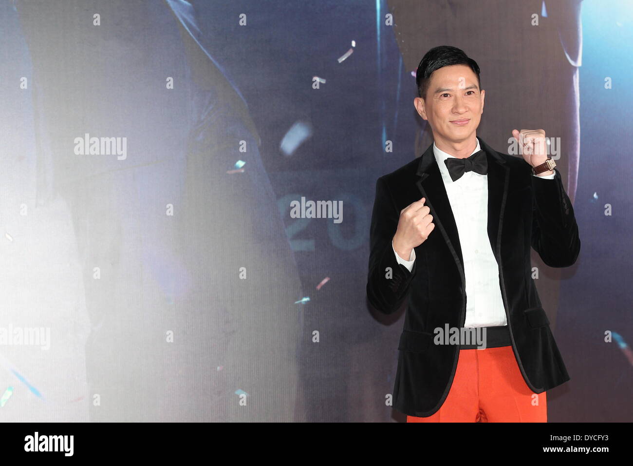 Hong Kong, China. 13th Apr, 2014. Actor Nick Cheung attends the 33rd ...