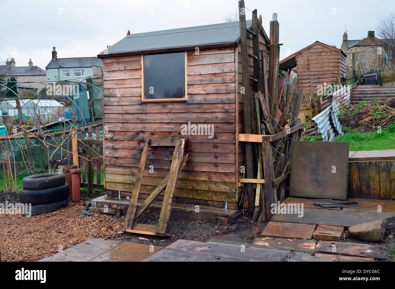 Allotment shed hi-res stock photography and images - Alamy