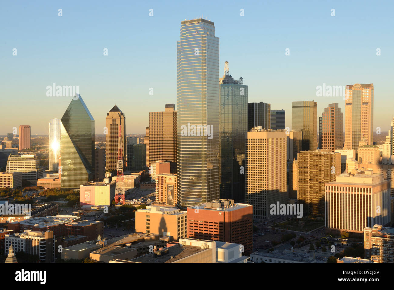 Dallas city view hi-res stock photography and images - Alamy