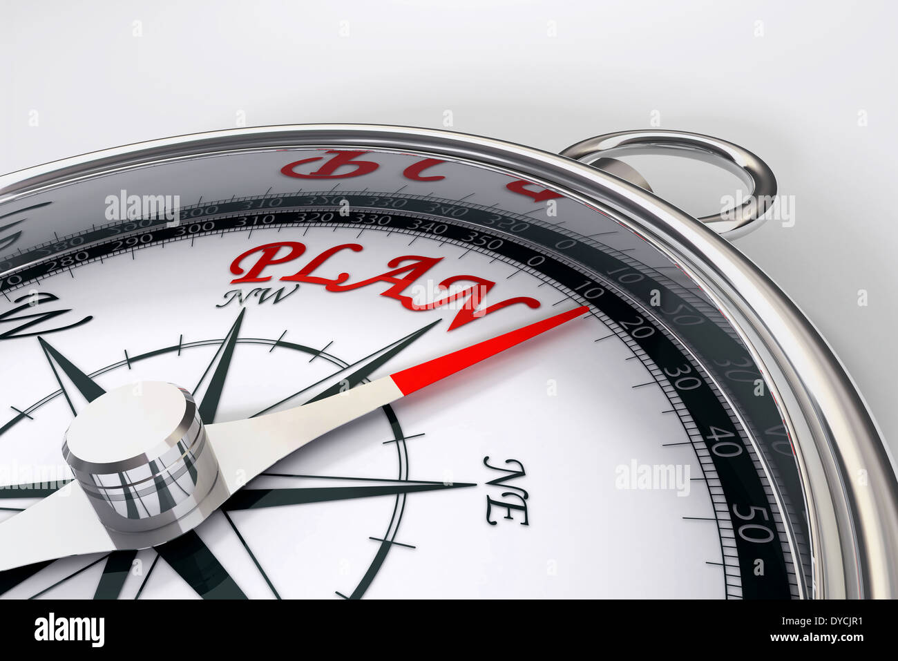 Stick to the plan conceptual render with compass and word plan instead ...