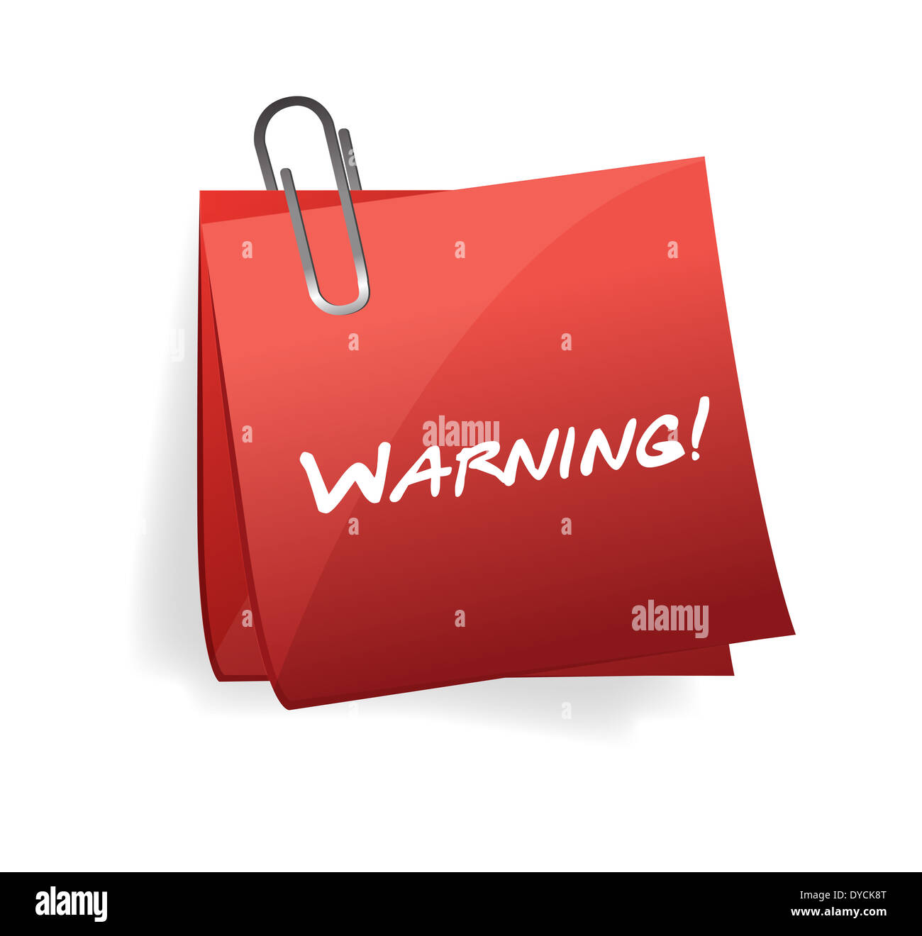 Warn off Cut Out Stock Images & Pictures - Alamy