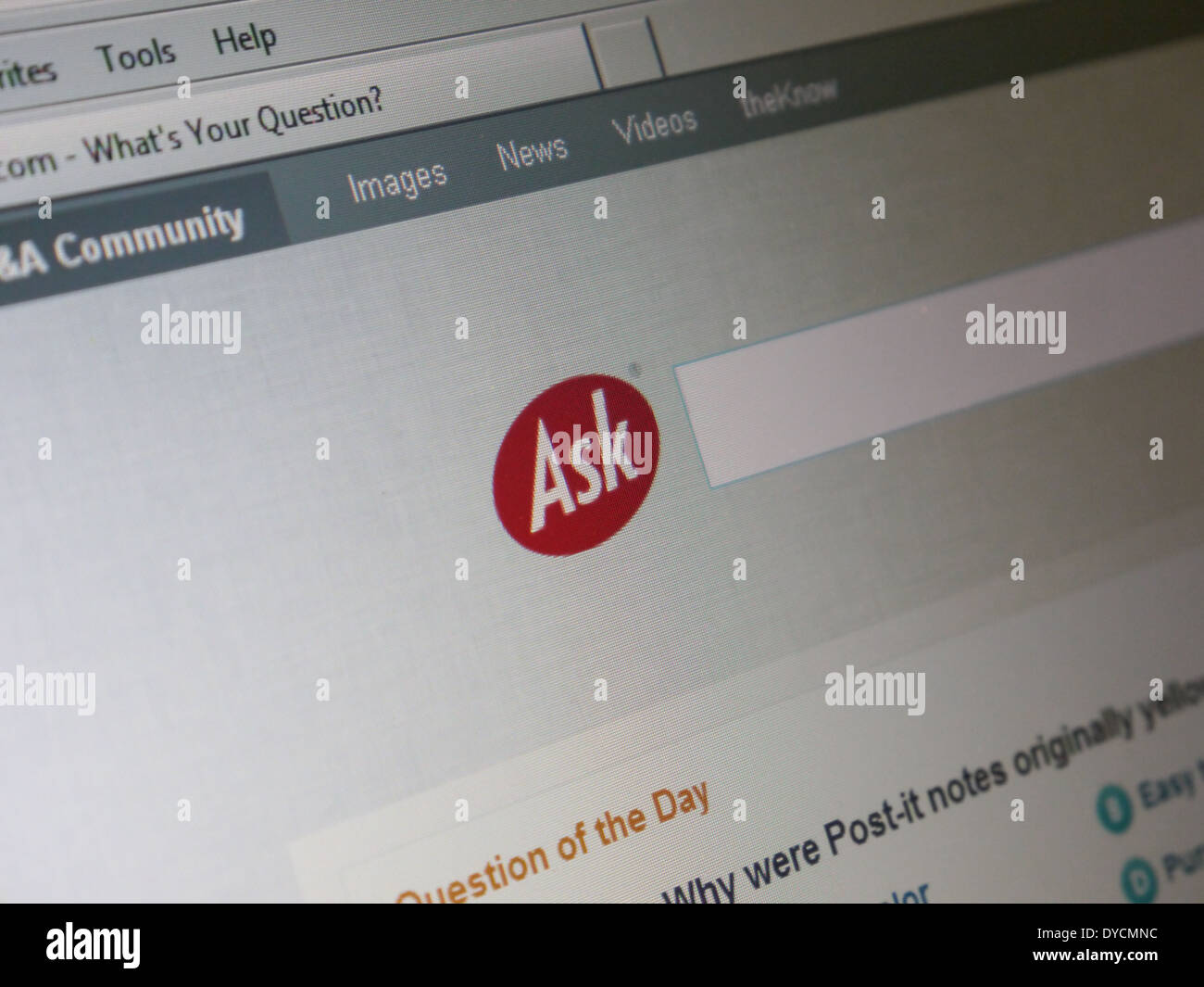 Ask website hi-res stock photography and images - Alamy