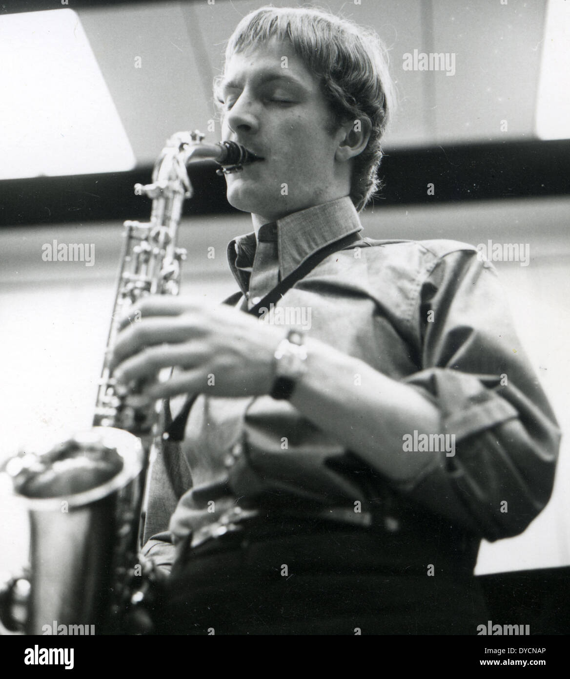 MANFRED MANN pop group in a recording studio in September 1964 with ...