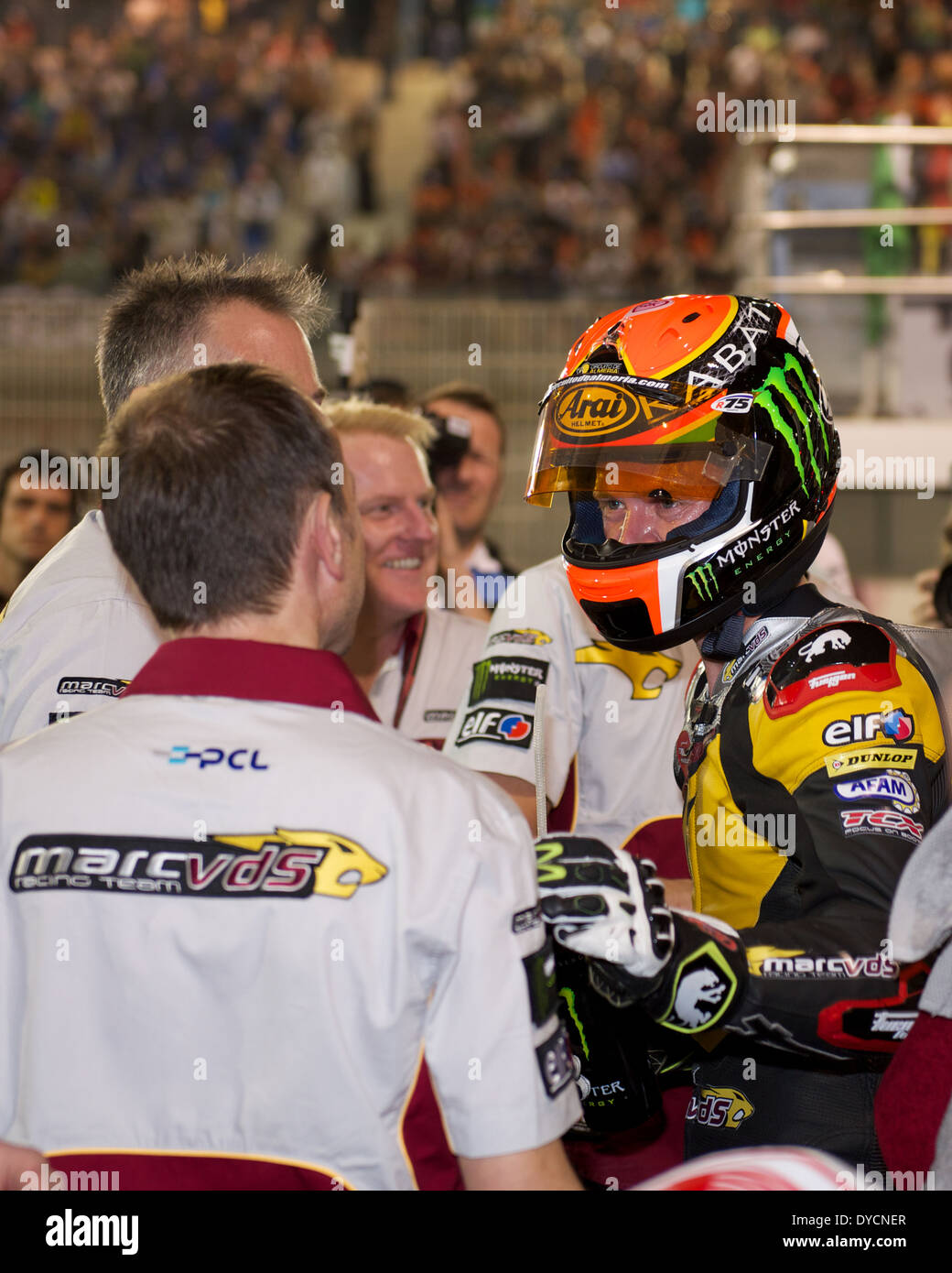 Losail Circuit, Doha, Qatar 23rd March 2014. Esteve 'Tito' Rabat with ...