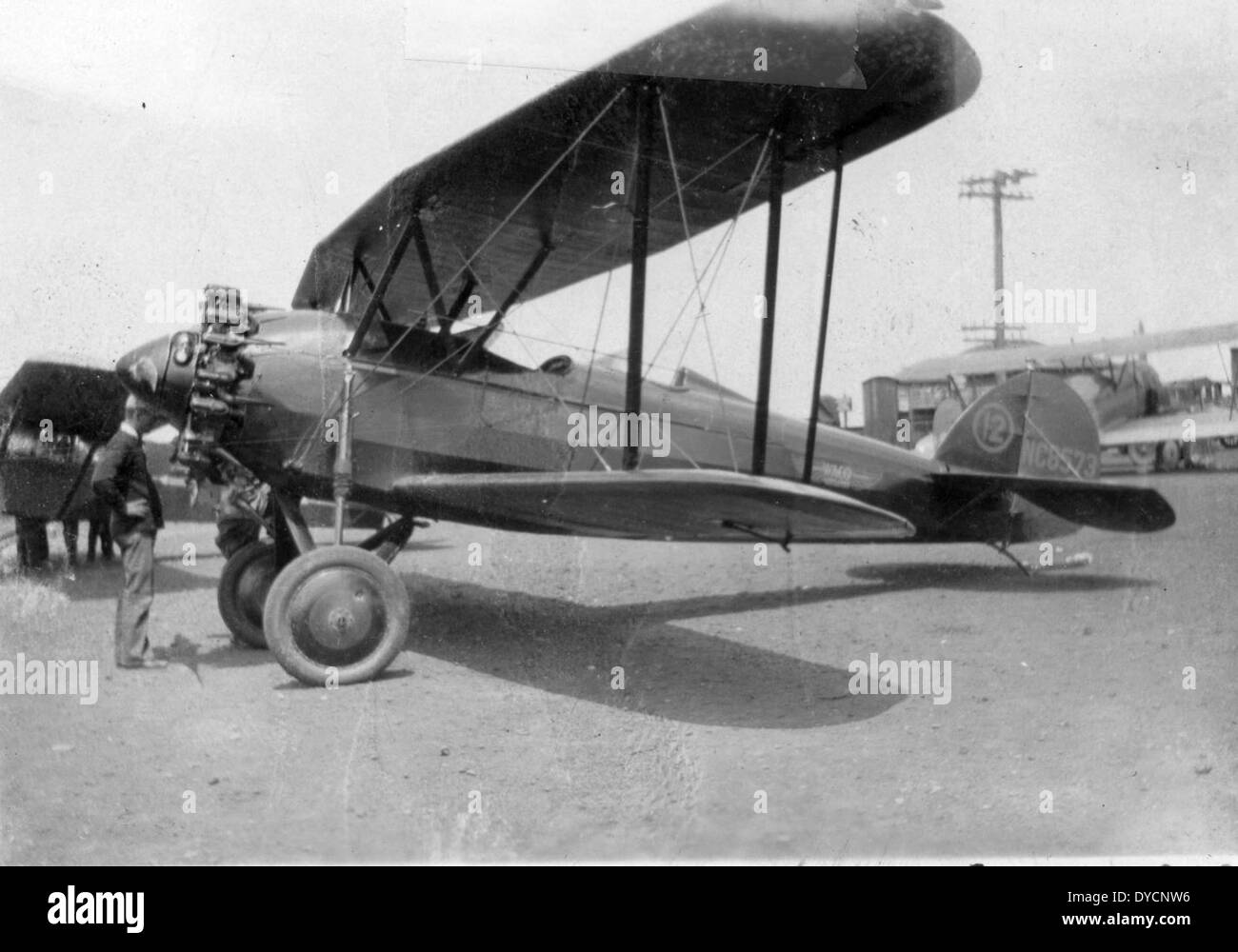 The Waco ATO, registered NC8573, is captured in Boston in June 1928 ...