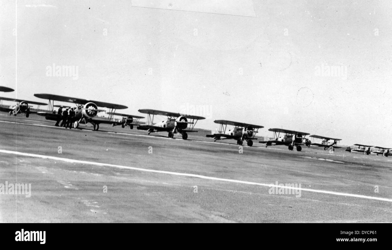 The Boeing F4B-2 was a biplane used by the U.S. Navy in the early 1930s ...