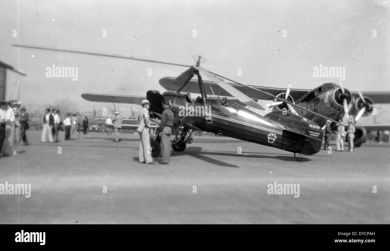 The Pitcairn PCA-2, with serial number NC10761, was an open-cockpit ...