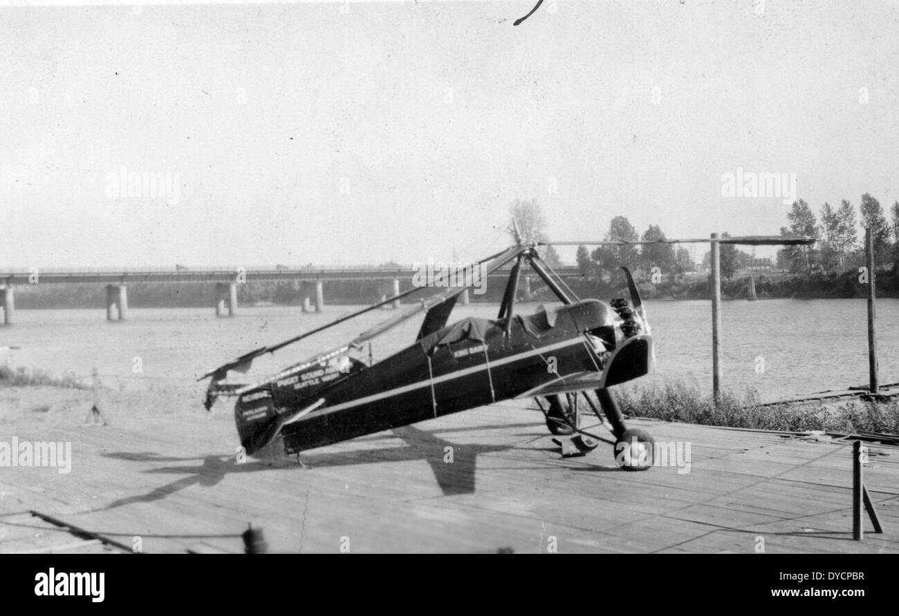 The Pitcairn PCA-2 was an autogyro designed by the Pitcairn Aircraft ...