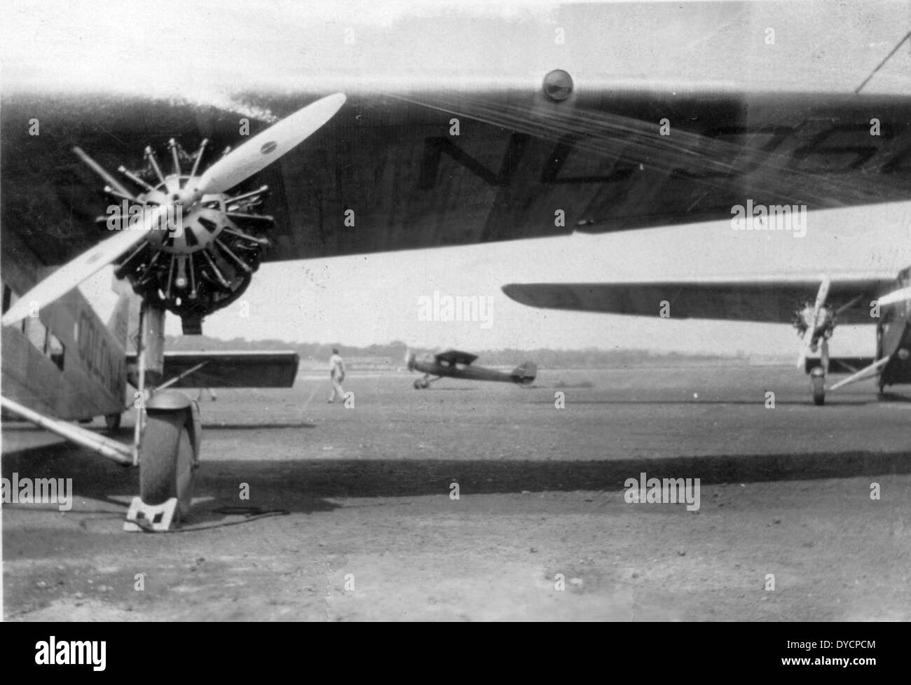 This image shows a Cessna AW aircraft, with registration AL218-105, in ...