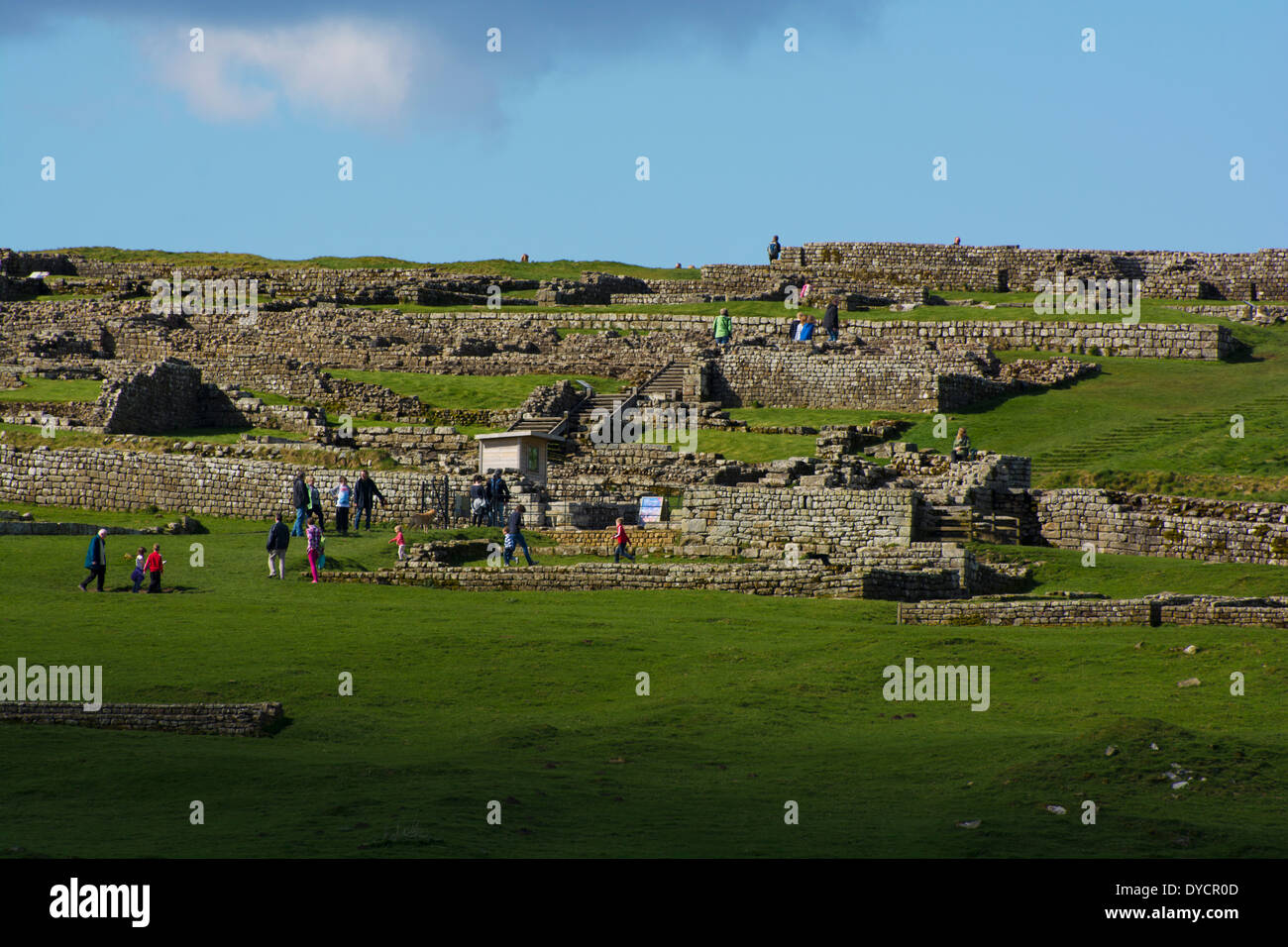 Housesteads Roman Fort Stock Photo - Alamy