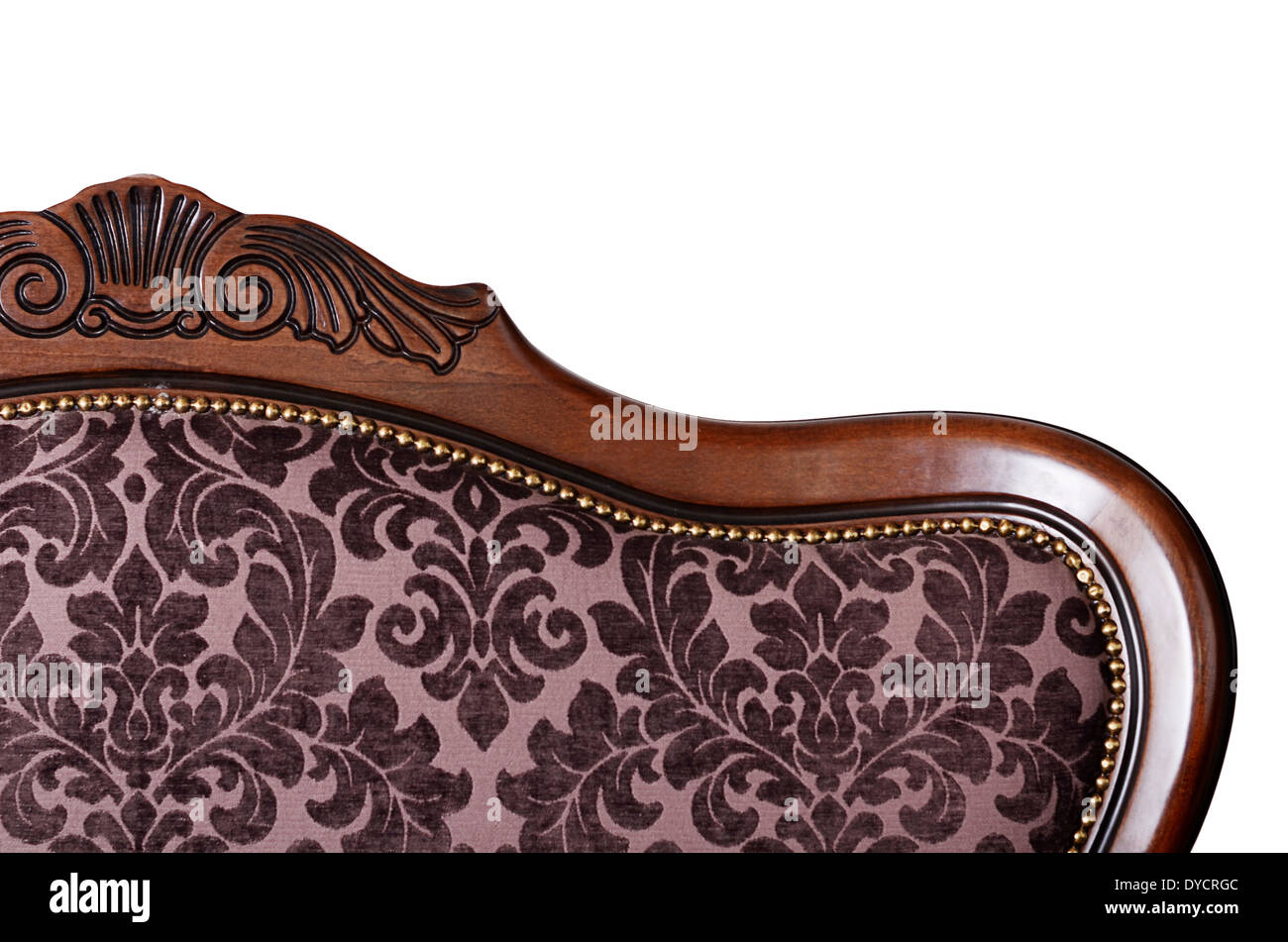 The back of a sofa close up Stock Photo - Alamy