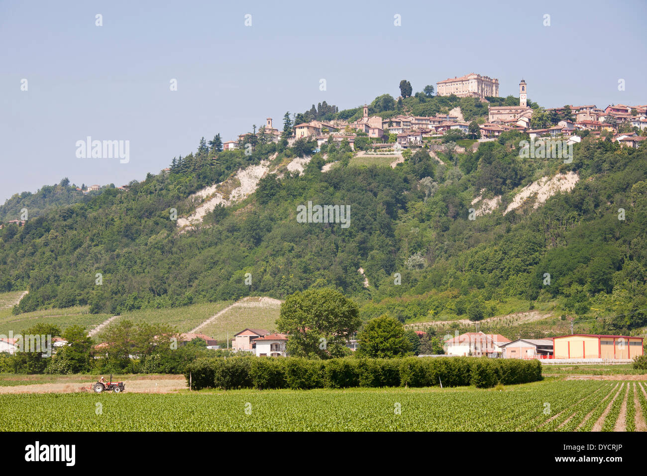 guarene village, cuneo, langhe, piemonte, italy, europe Stock Photo - Alamy
