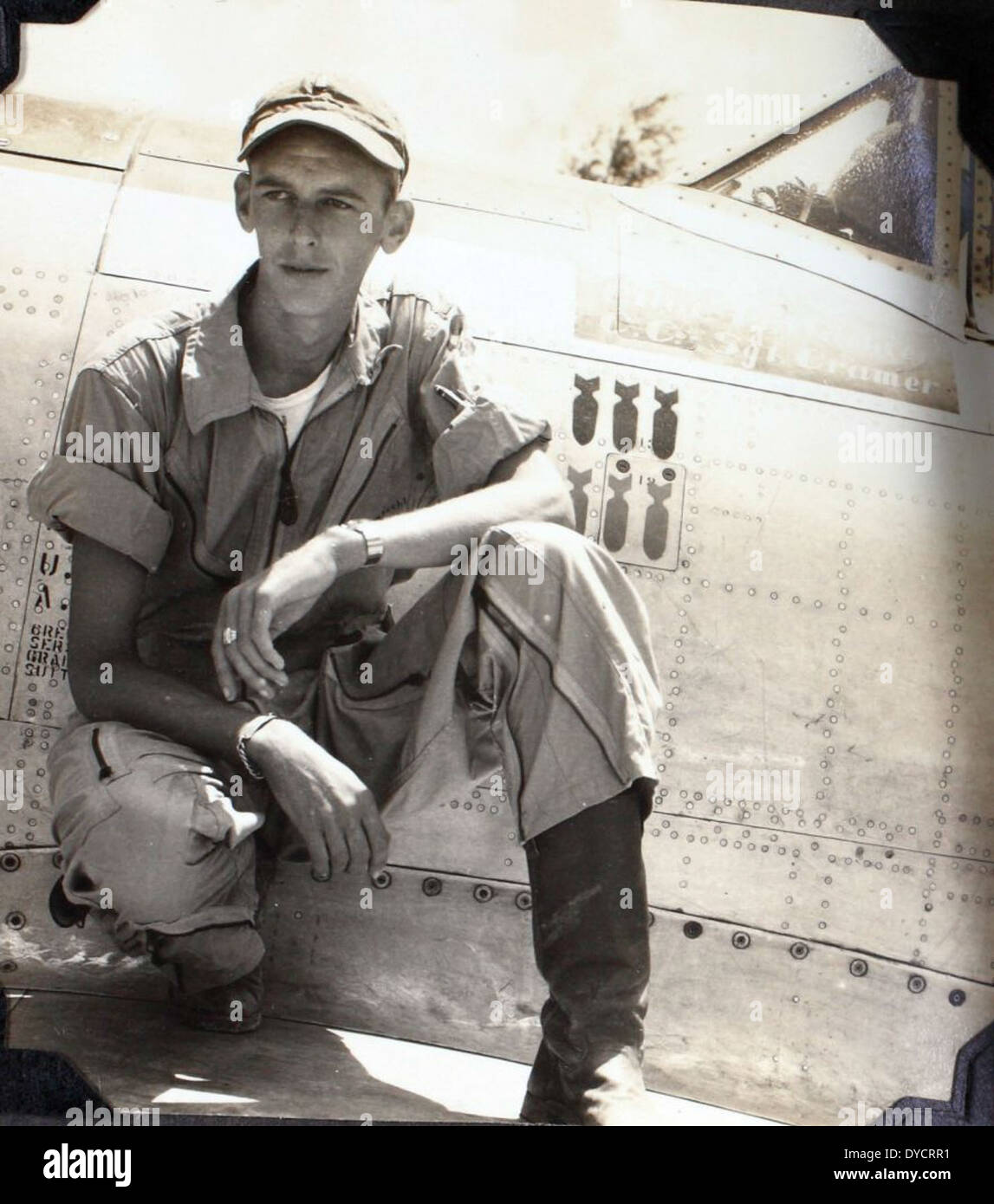 This image from the Perdomo album features the 464th Fighter Squadron ...