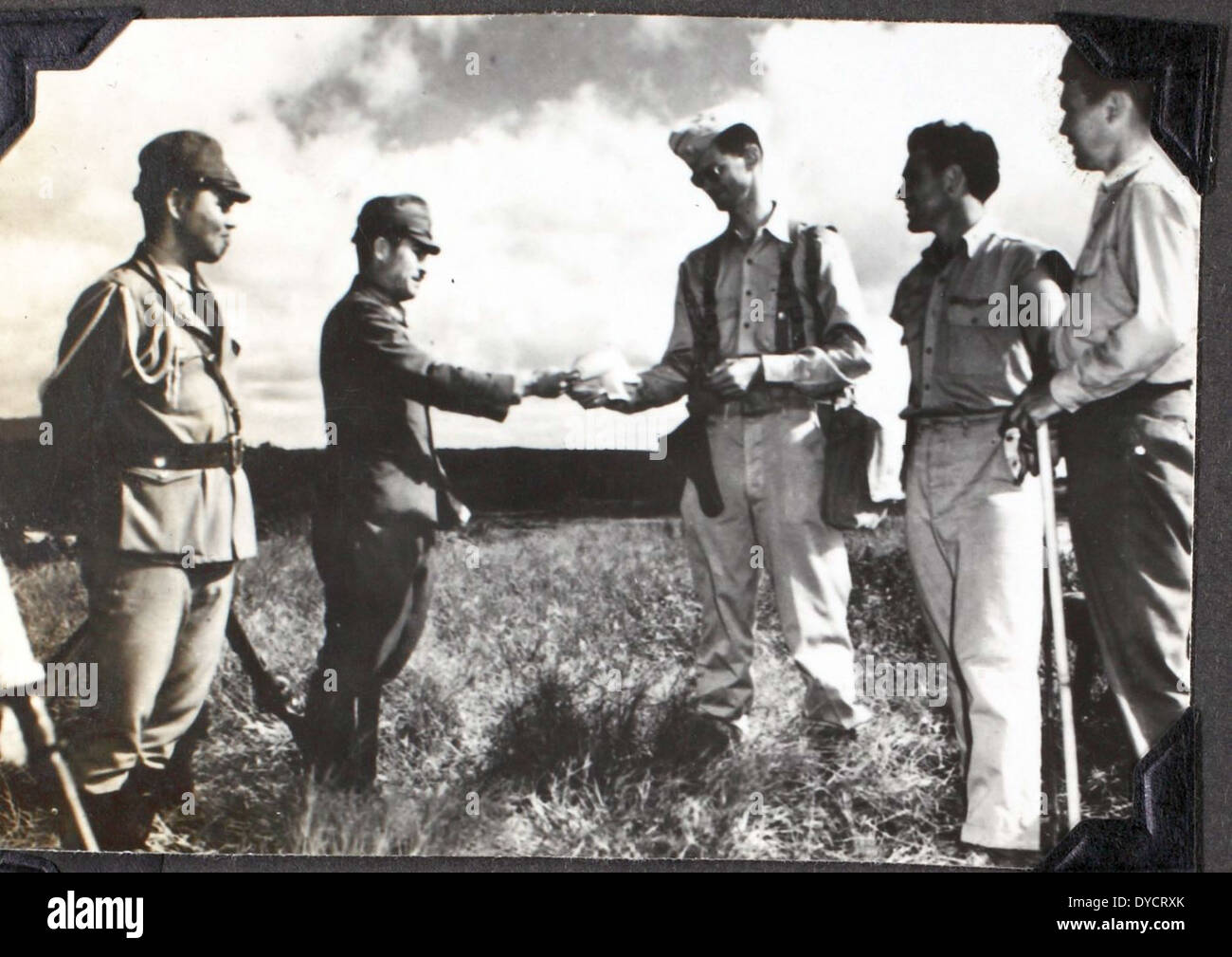 Oscar Perdomo, a fighter ace, is featured in this photo with the 464th ...