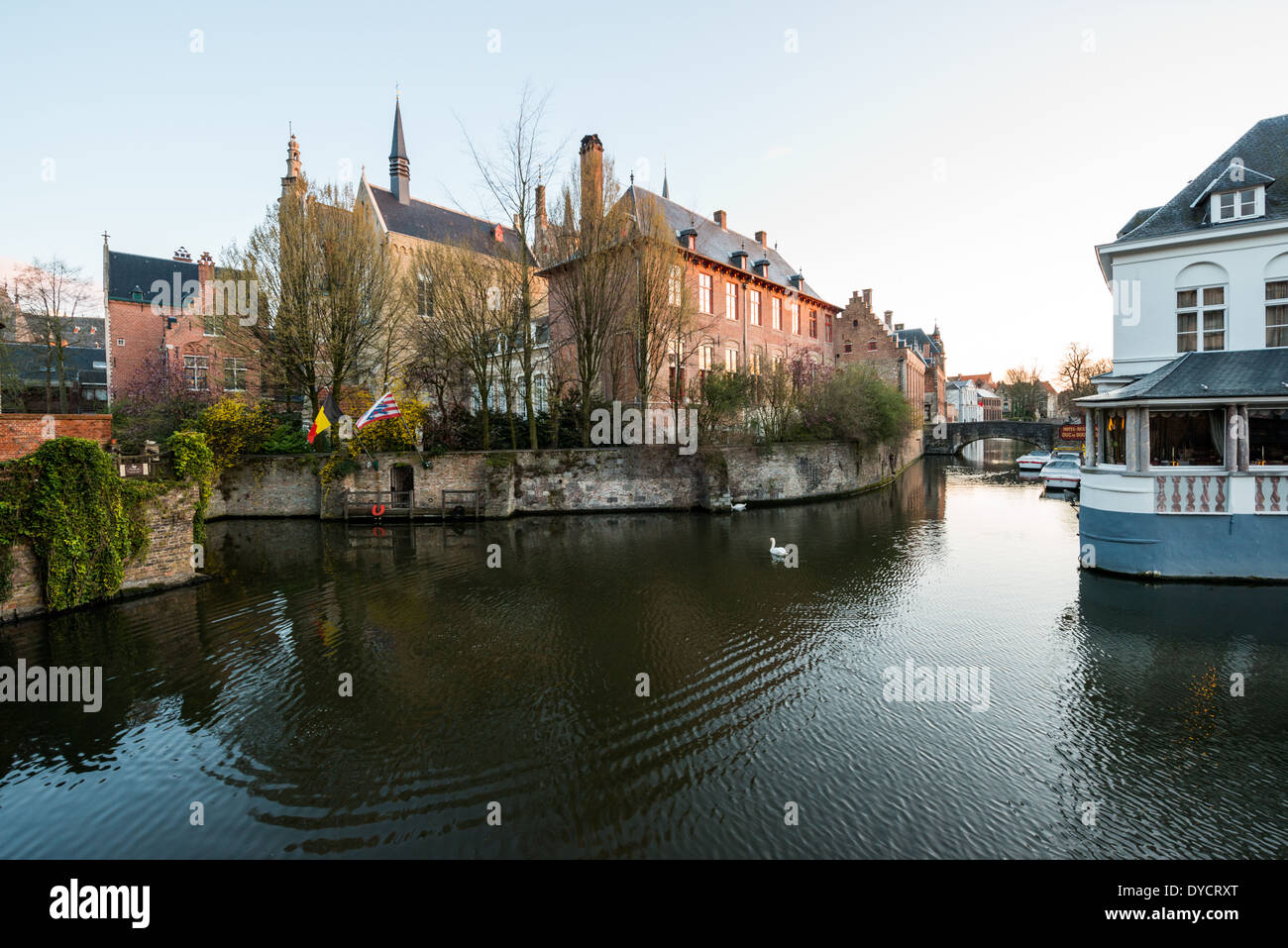 Bruges Canals Medieval Architecture Bruges Belgium // Sometimes called ...