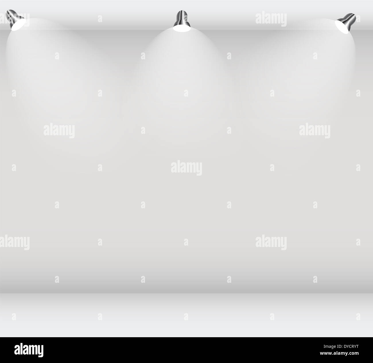 Empty Wall for Your Text and Images, Vector Illustration Stock Photo ...