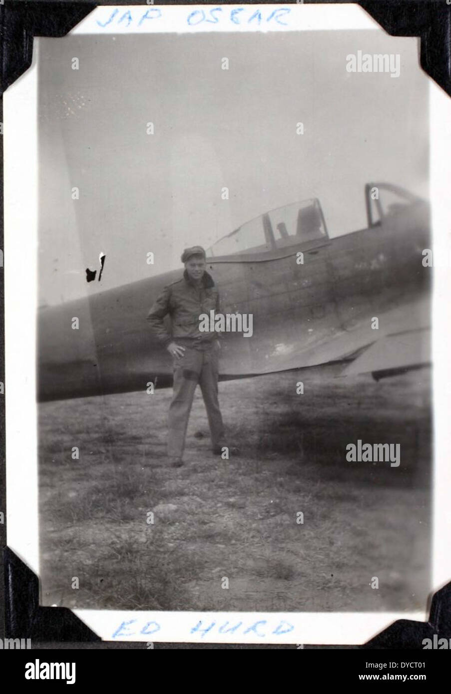 This image features an aircraft from the 464th Fighter Squadron, part ...