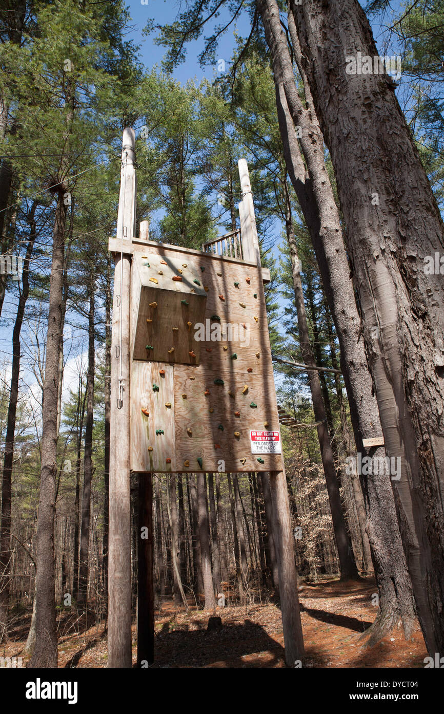 North Adams (Massachusetts) Downing Memorial High Rope Course has a ...