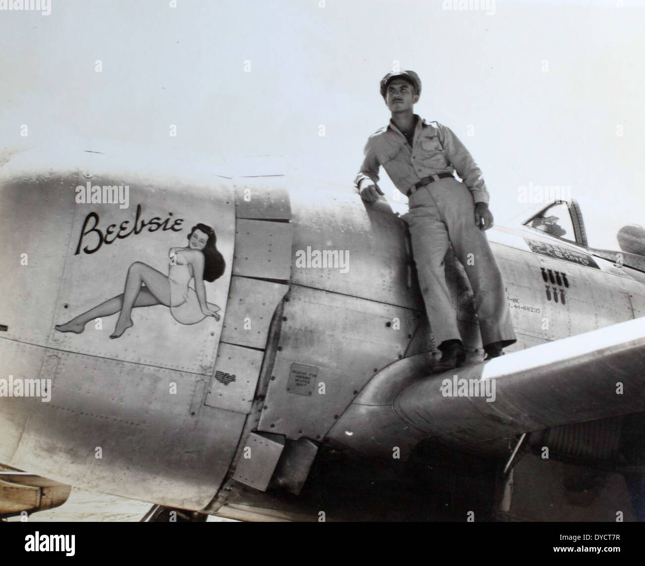 This image features the 464th Fighter Squadron, part of the 507th ...