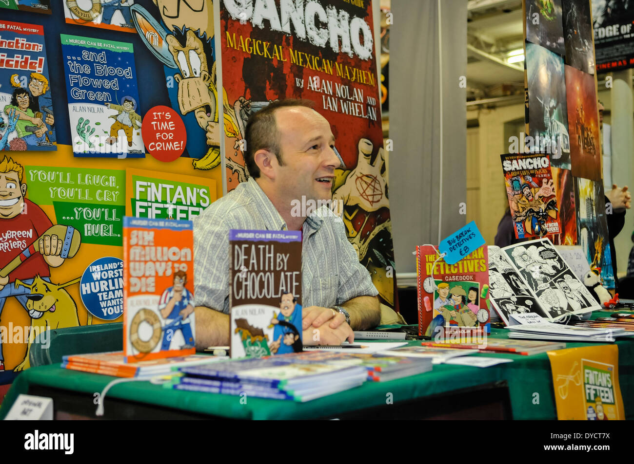 Alan Nolan, comics writer, graphic designer, artist and co-creator of ...