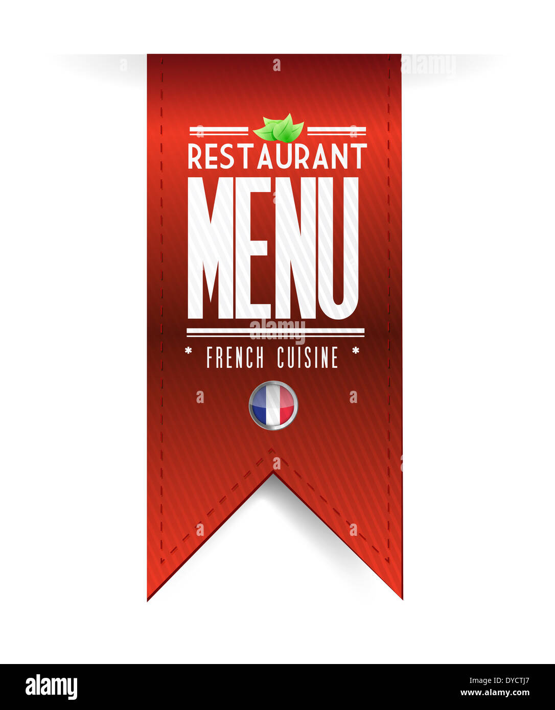 French Menu Design Background