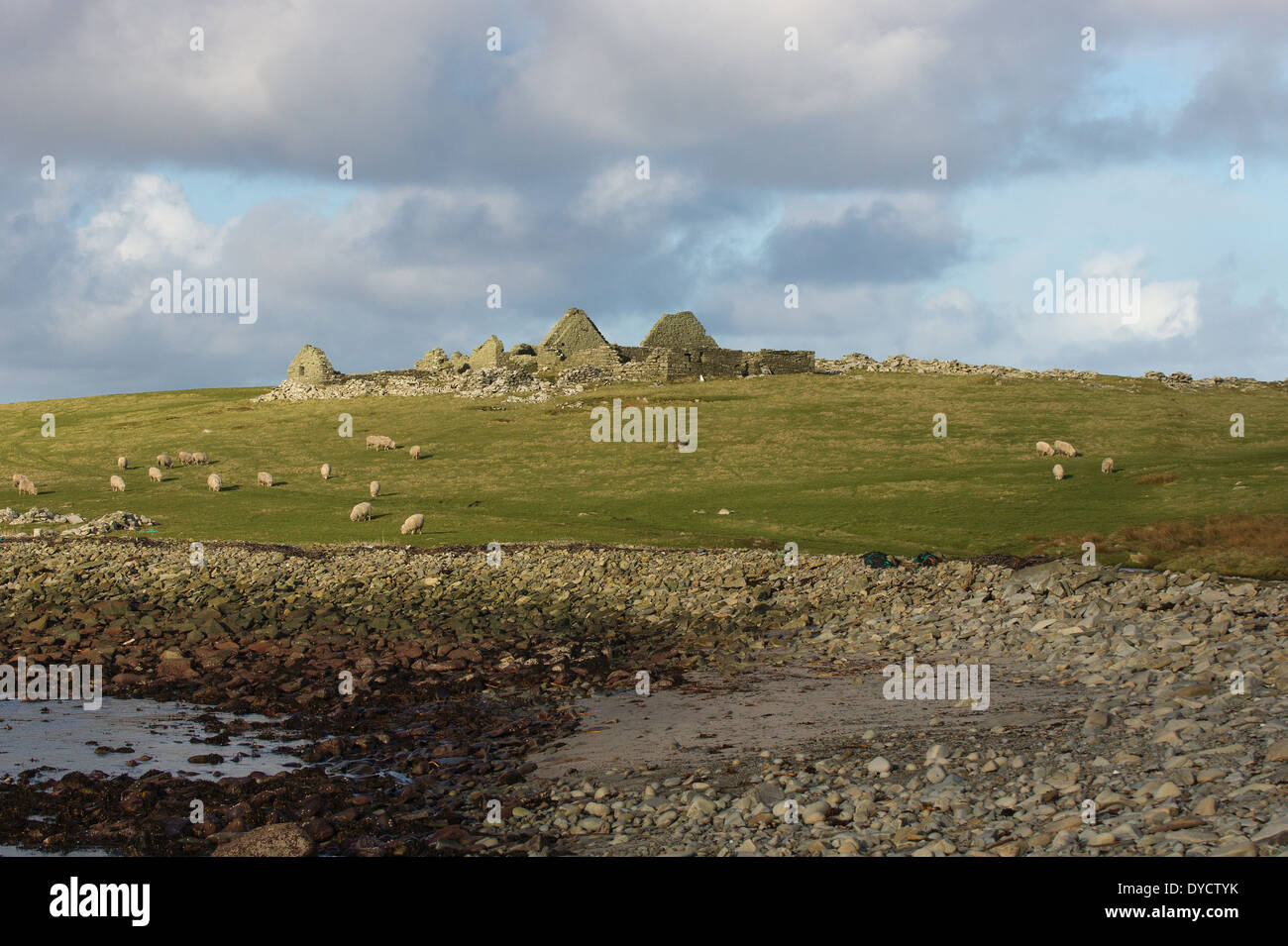 Derelict stone croft hi-res stock photography and images - Alamy