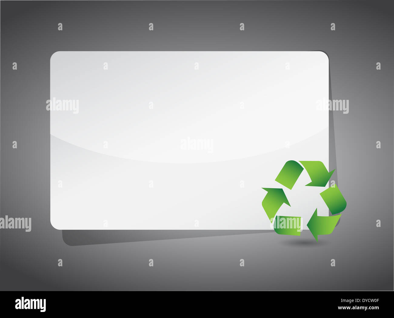 recycle presentation board illustration design graphic background Stock ...