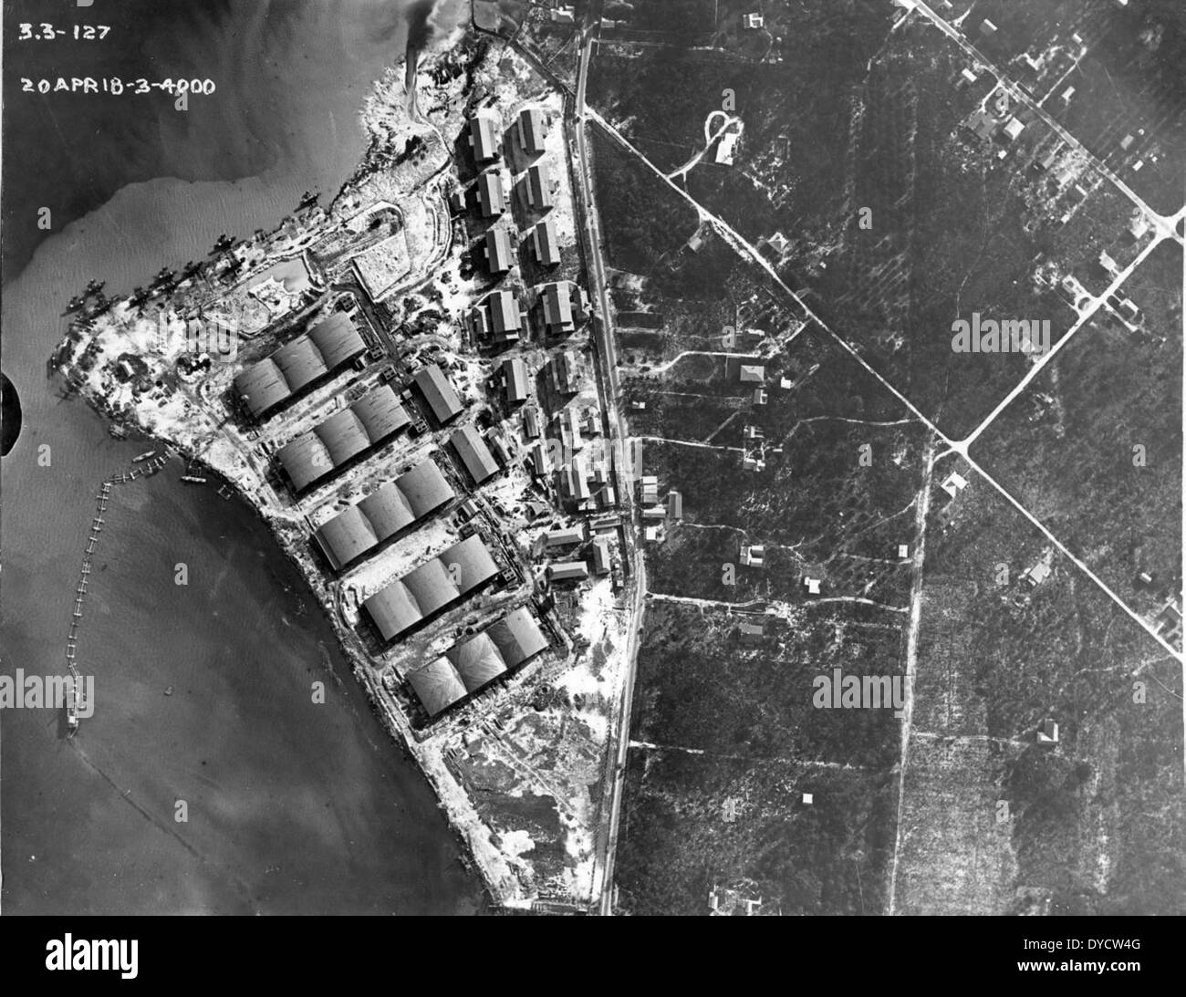 This image shows NAS Miami, a critical U.S. Navy air station. It was ...