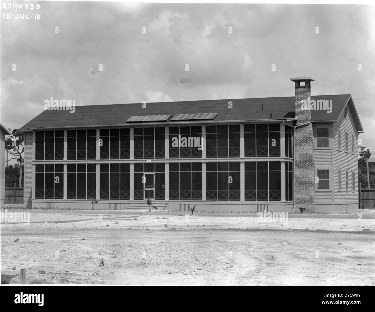 The Officers Barracks at Naval Air Station (NAS) Miami, shown in this ...