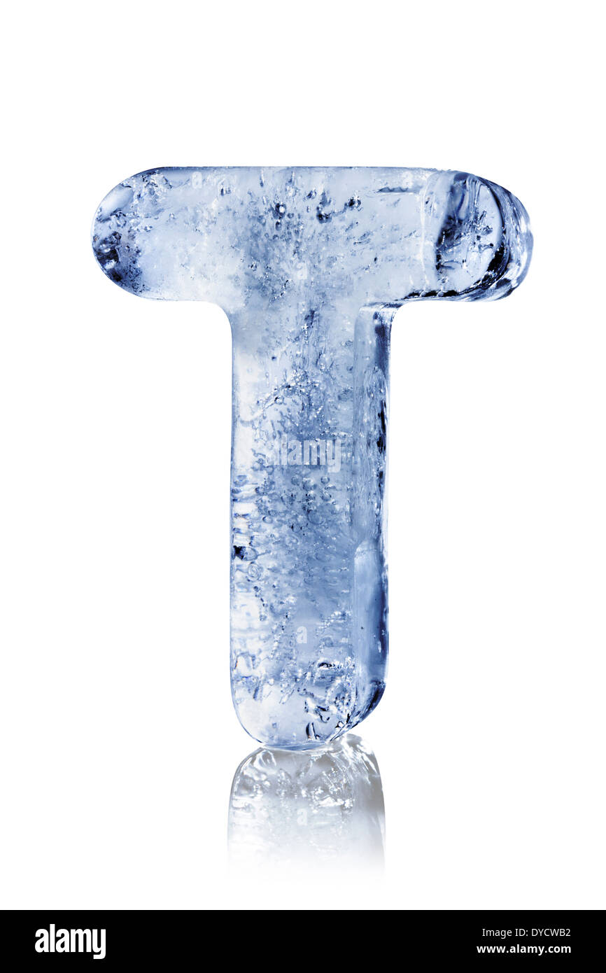 The Letter T In Water