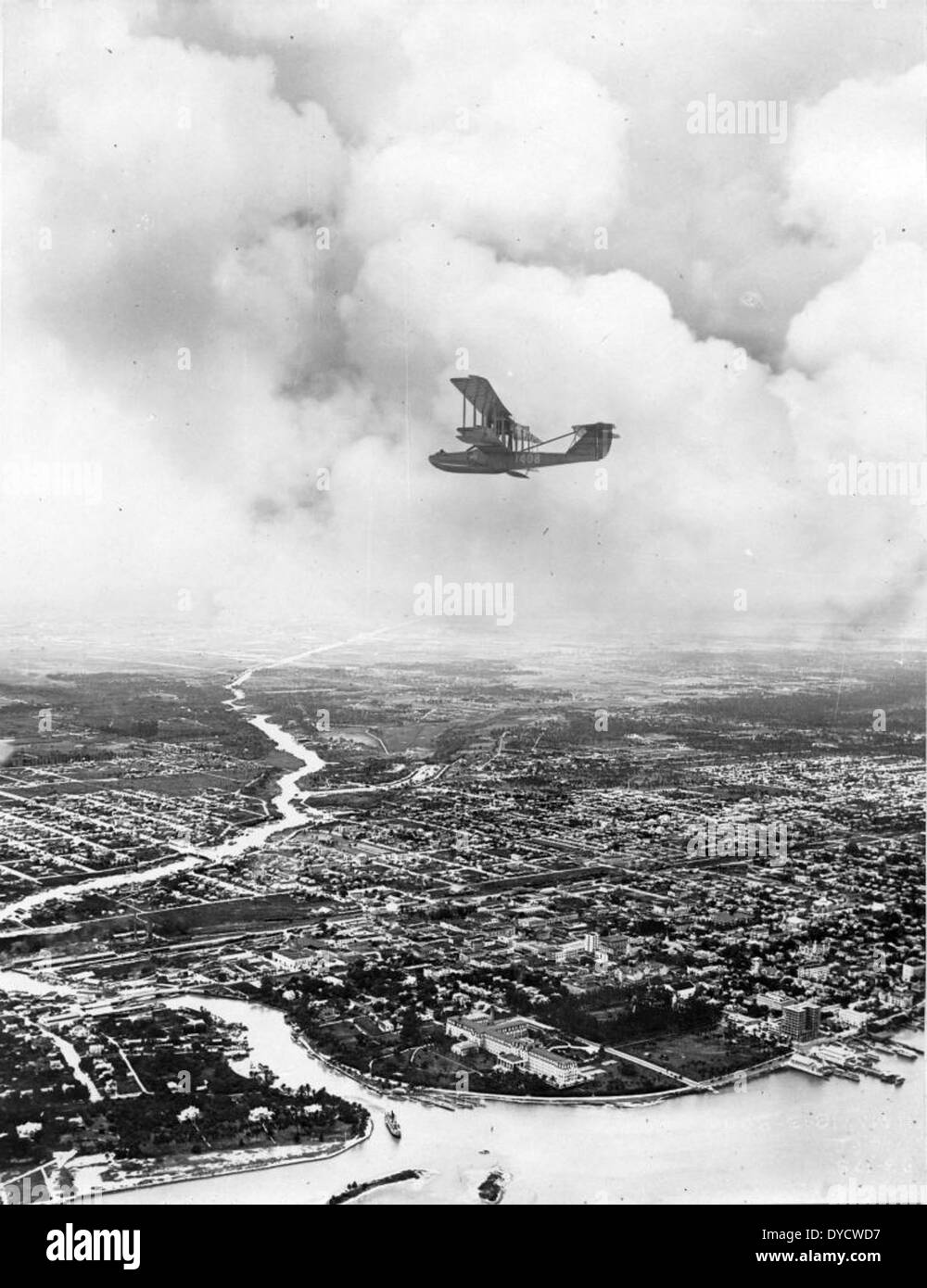 This photo of NAS Miami shows the U.S. Navy's presence at the base ...