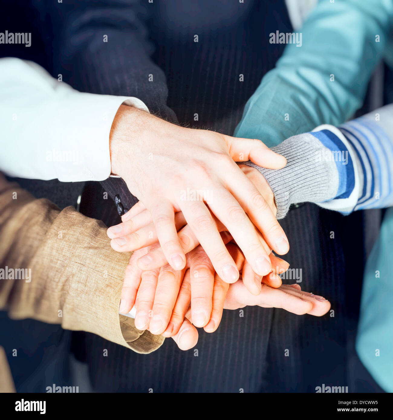 Group together many teamwork hi-res stock photography and images - Alamy