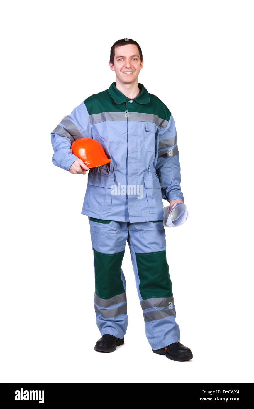 Construction worker Cut Out Stock Images & Pictures - Alamy