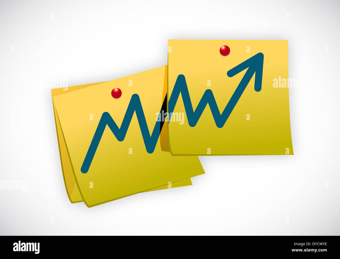 Chart teamwork arrow assistance hi-res stock photography and images - Alamy