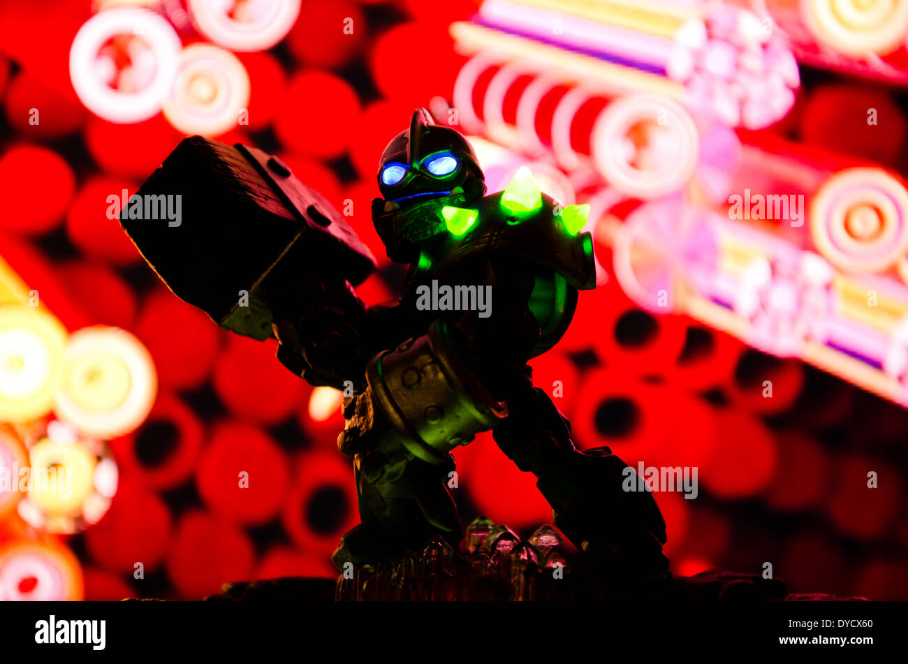 Skylanders Giants Crusher character Stock Photo - Alamy