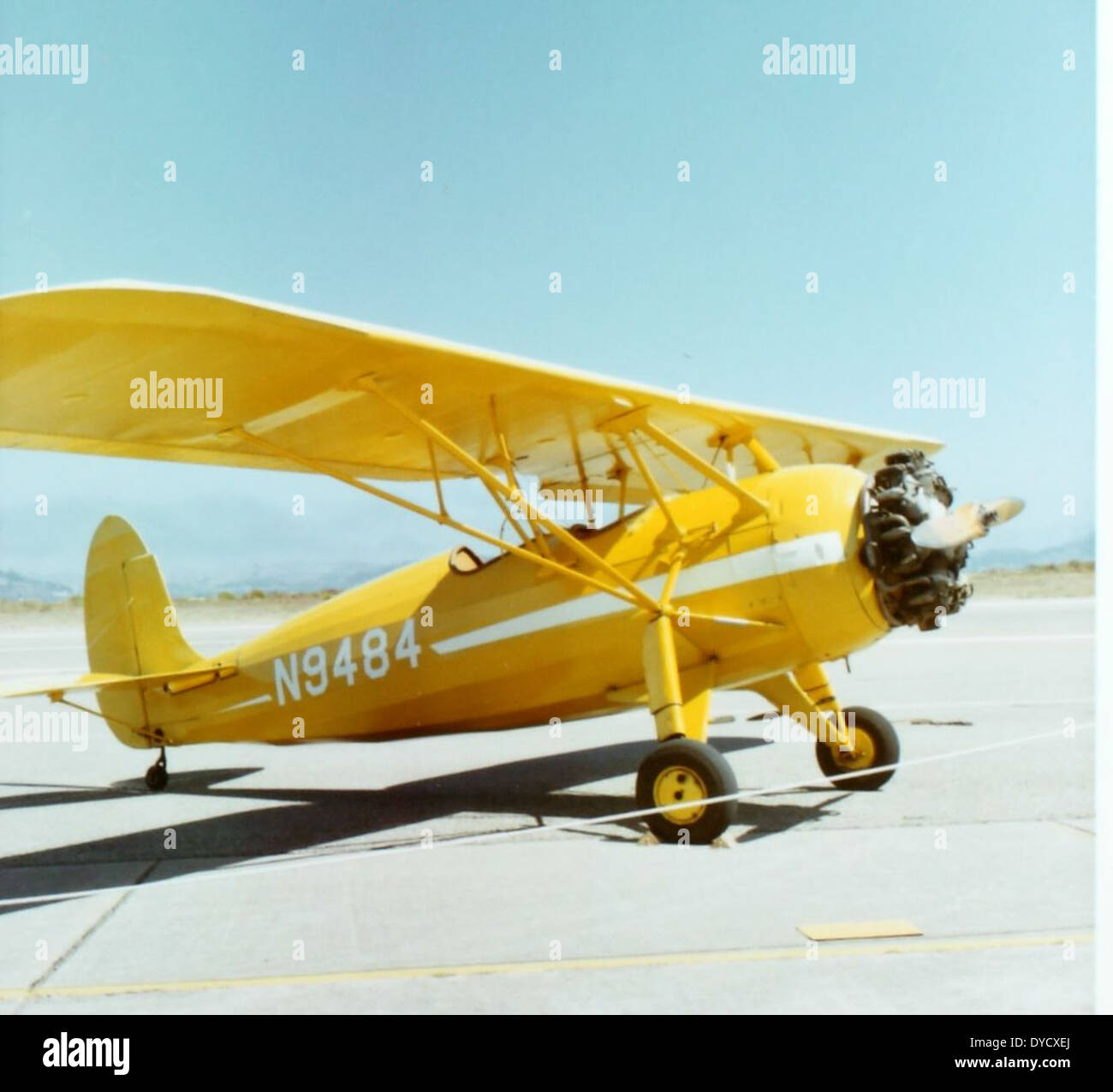 This image from the Bradley Album captures a vintage aircraft at an ...
