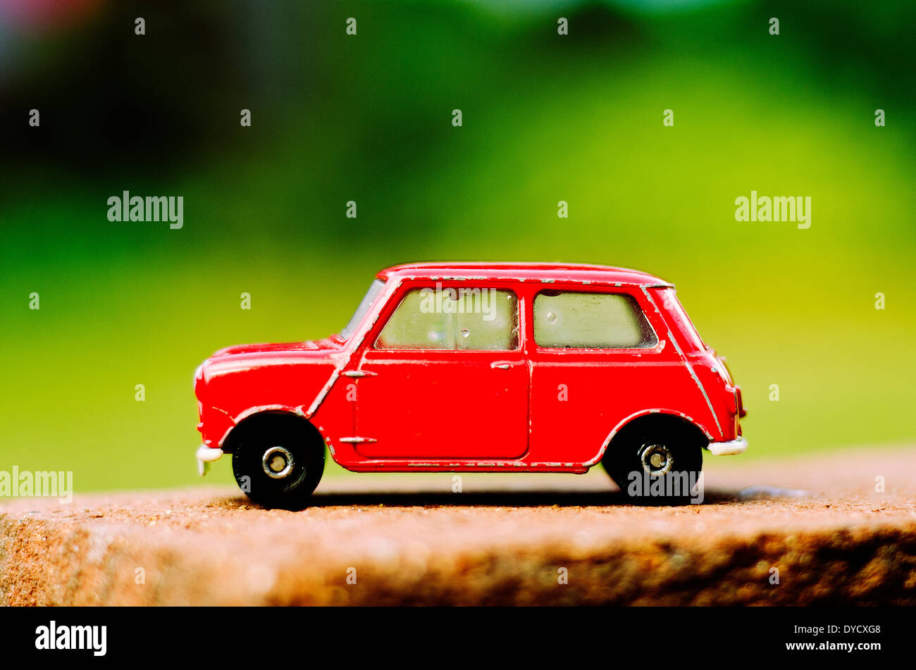 Mini toy car Stock Photo - Alamy