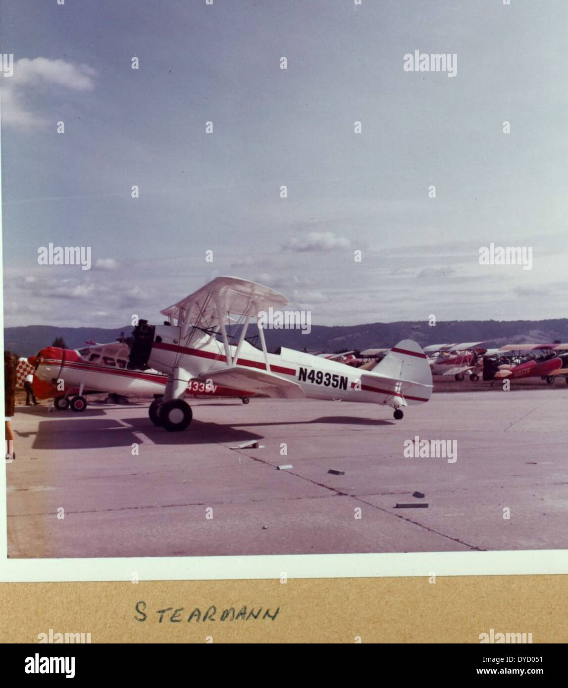 This image from the Bradley Album captures an aircraft at an airshow ...