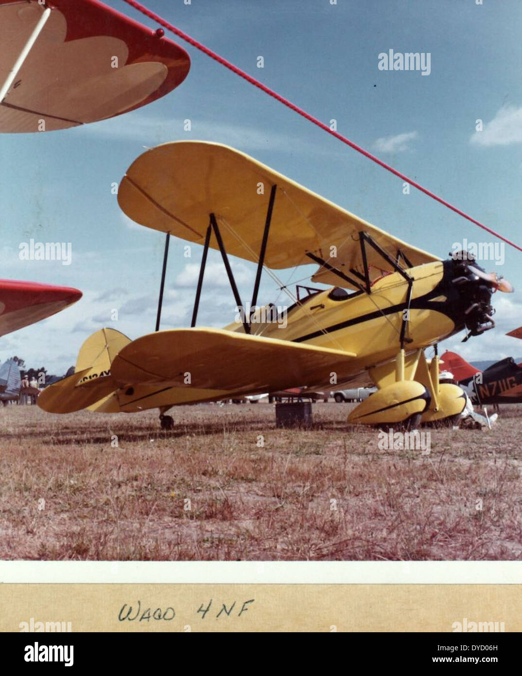 This image from the Bradley Album shows an aircraft in an airshow ...