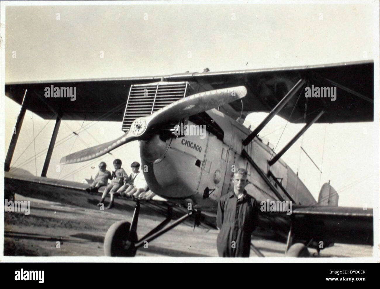 The image shows the AL-47, a Douglas World Cruiser (DWC) aircraft ...