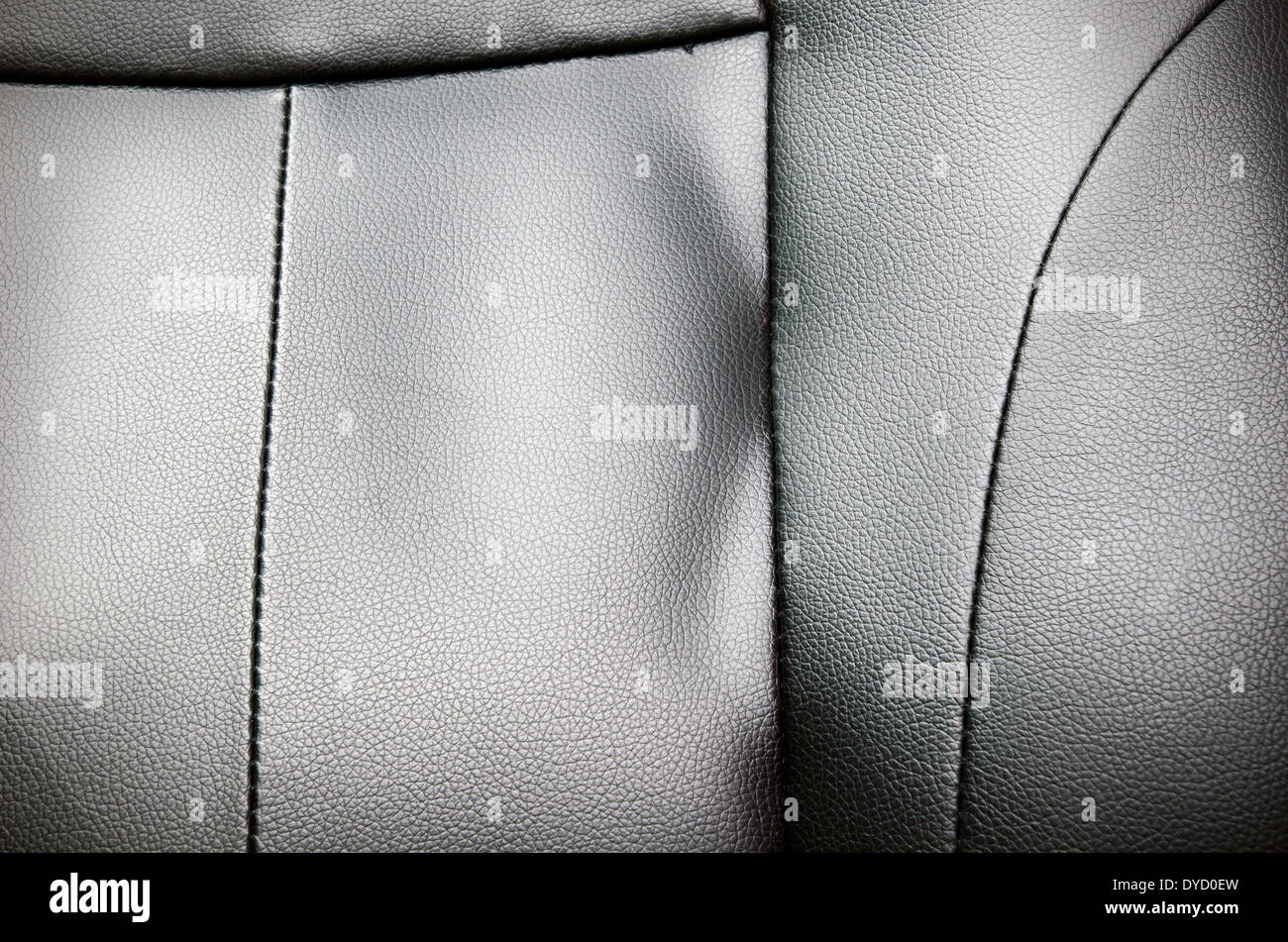 Closeup of seat, chair. Leather with seam texture Stock Photo - Alamy