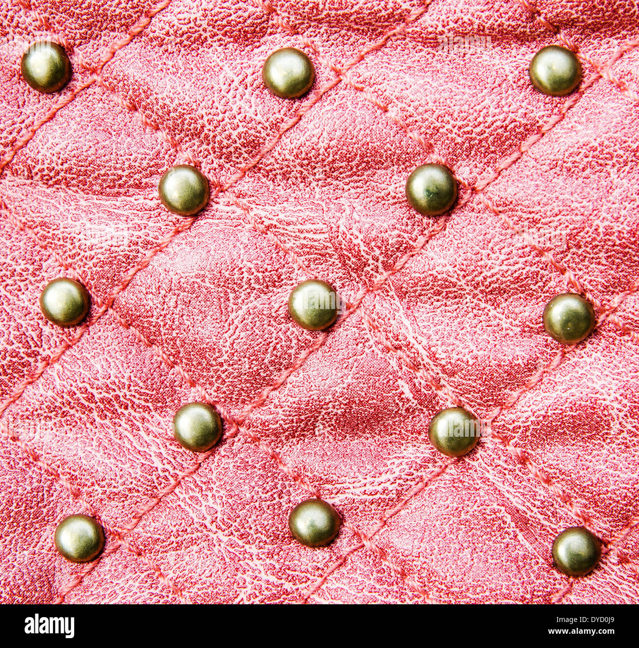 Texture red leather material hi-res stock photography and images - Alamy