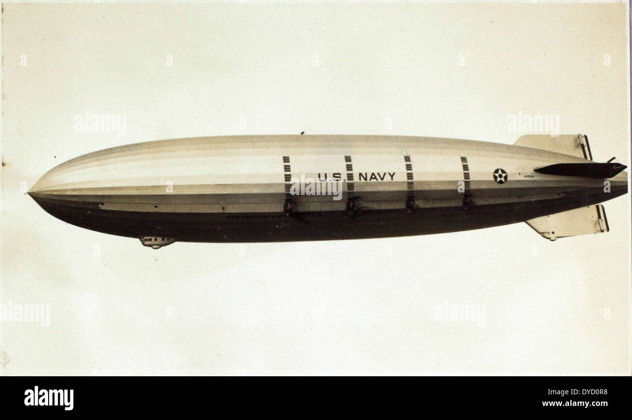 This image from Douglas Olsen's album features a historic dirigible ...