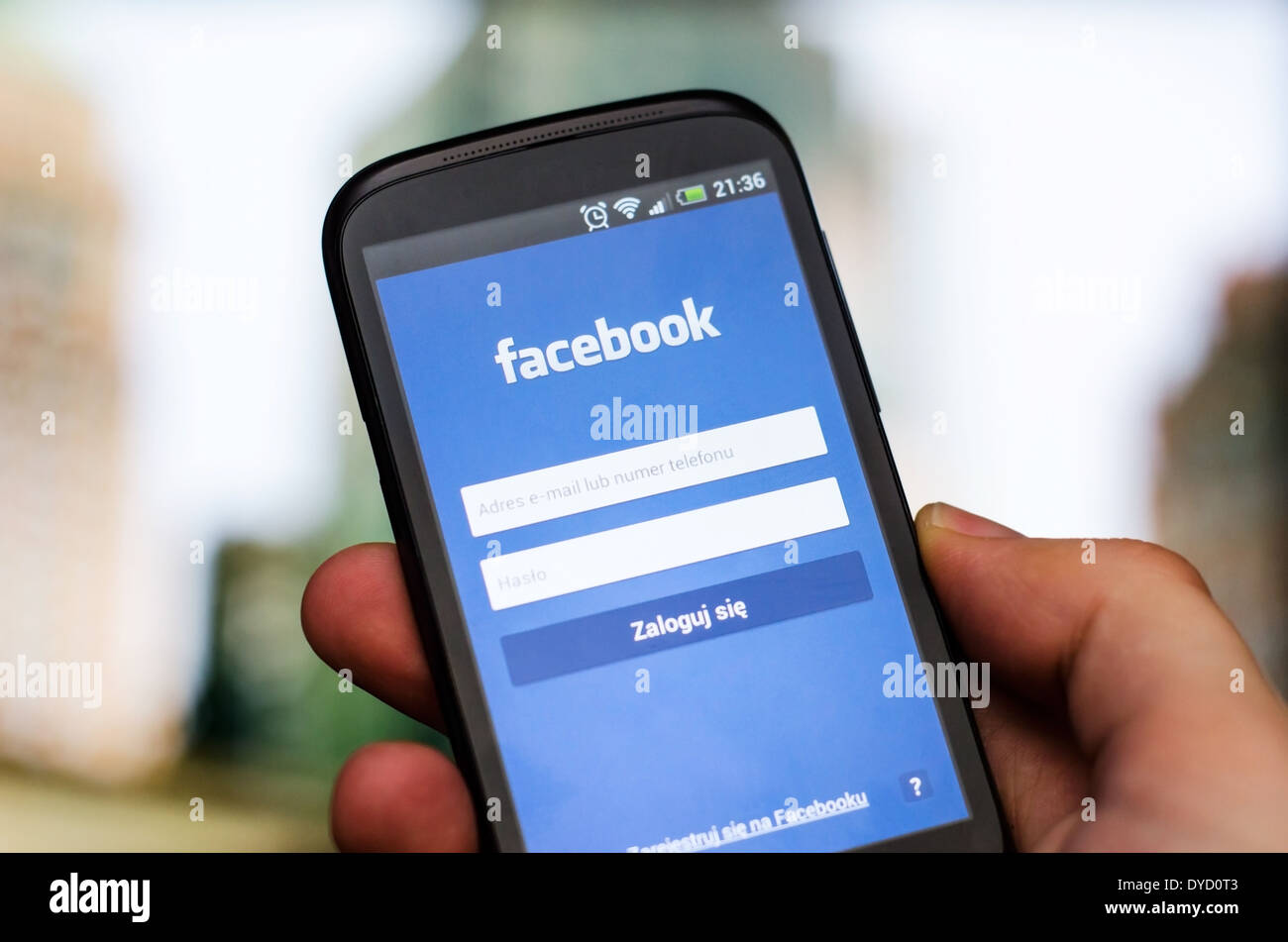 Social media interface hi-res stock photography and images - Alamy