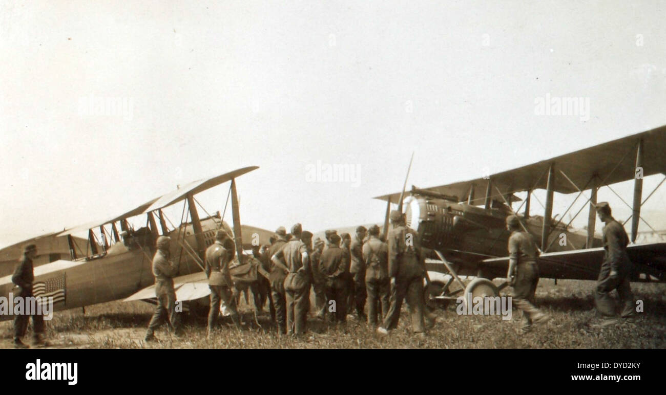 This collection features images from the 88th Aero Squadron during ...