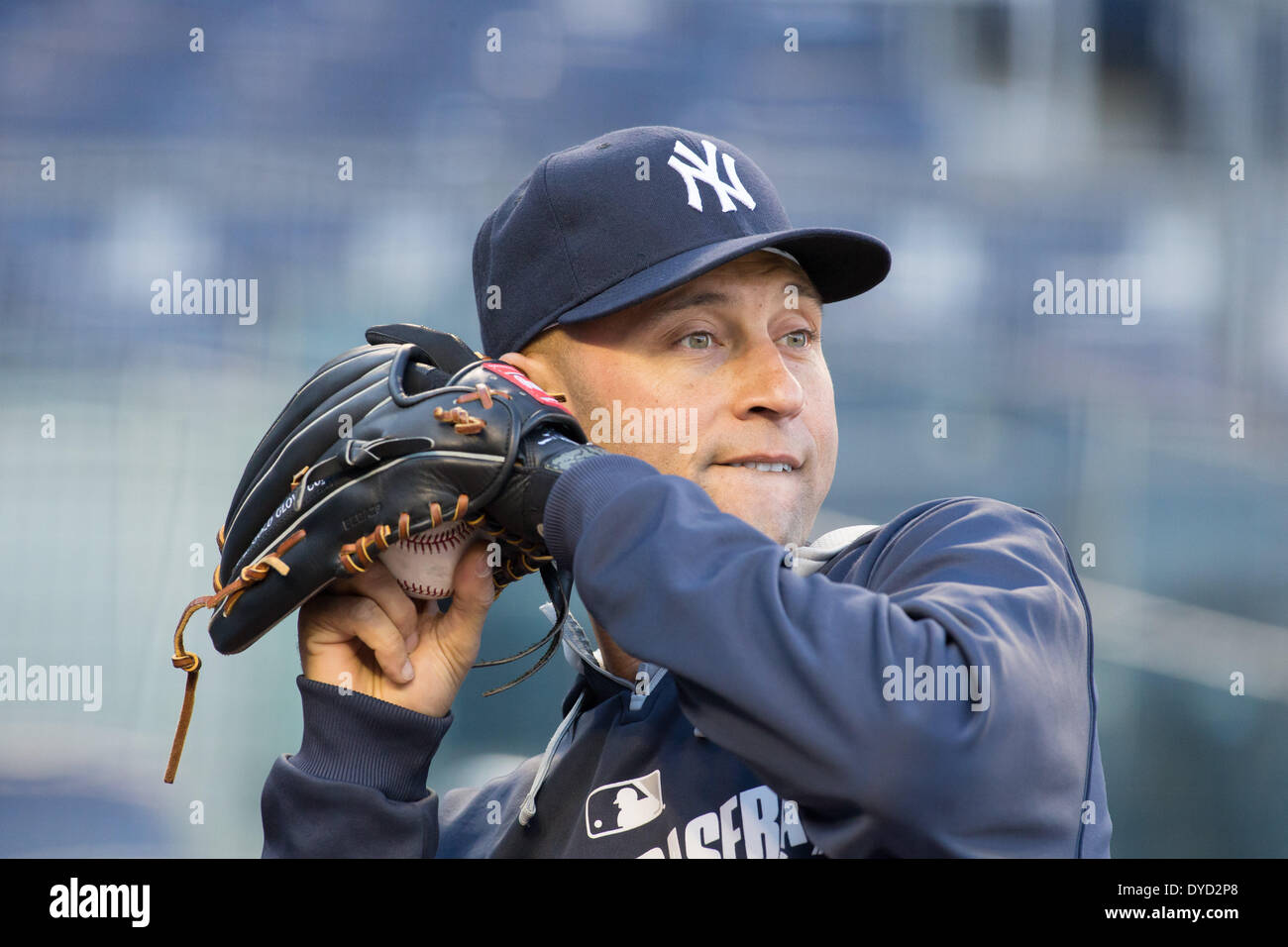 Bronx, New York, USA. 10th Apr, 2014. Derek Jeter (Yankees) MLB : Derek ...