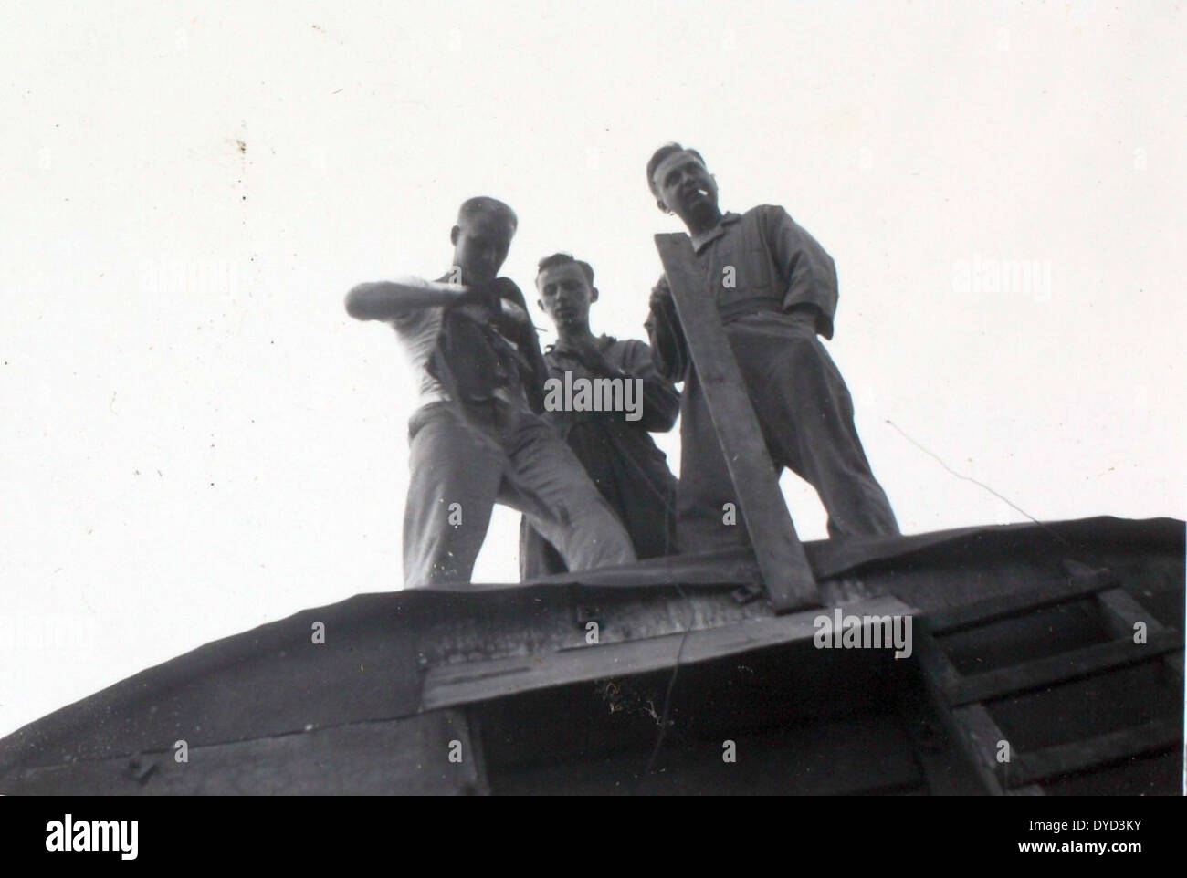 This photograph shows the Consolidated B-24 Liberator from the 389th ...